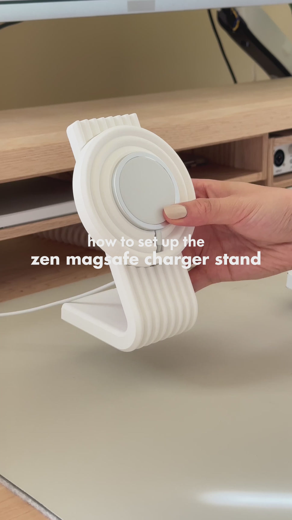 Zen MagSafe Charger Stand – cozyleigh studios